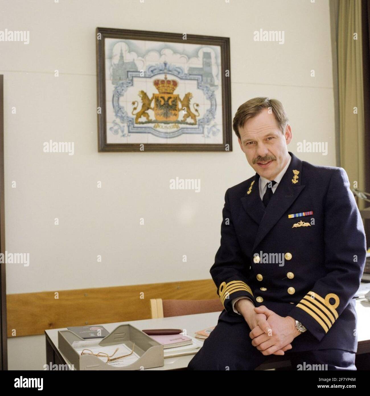 Captain-Ter Sea J.W. The hunter (1943), commander of the operational ...