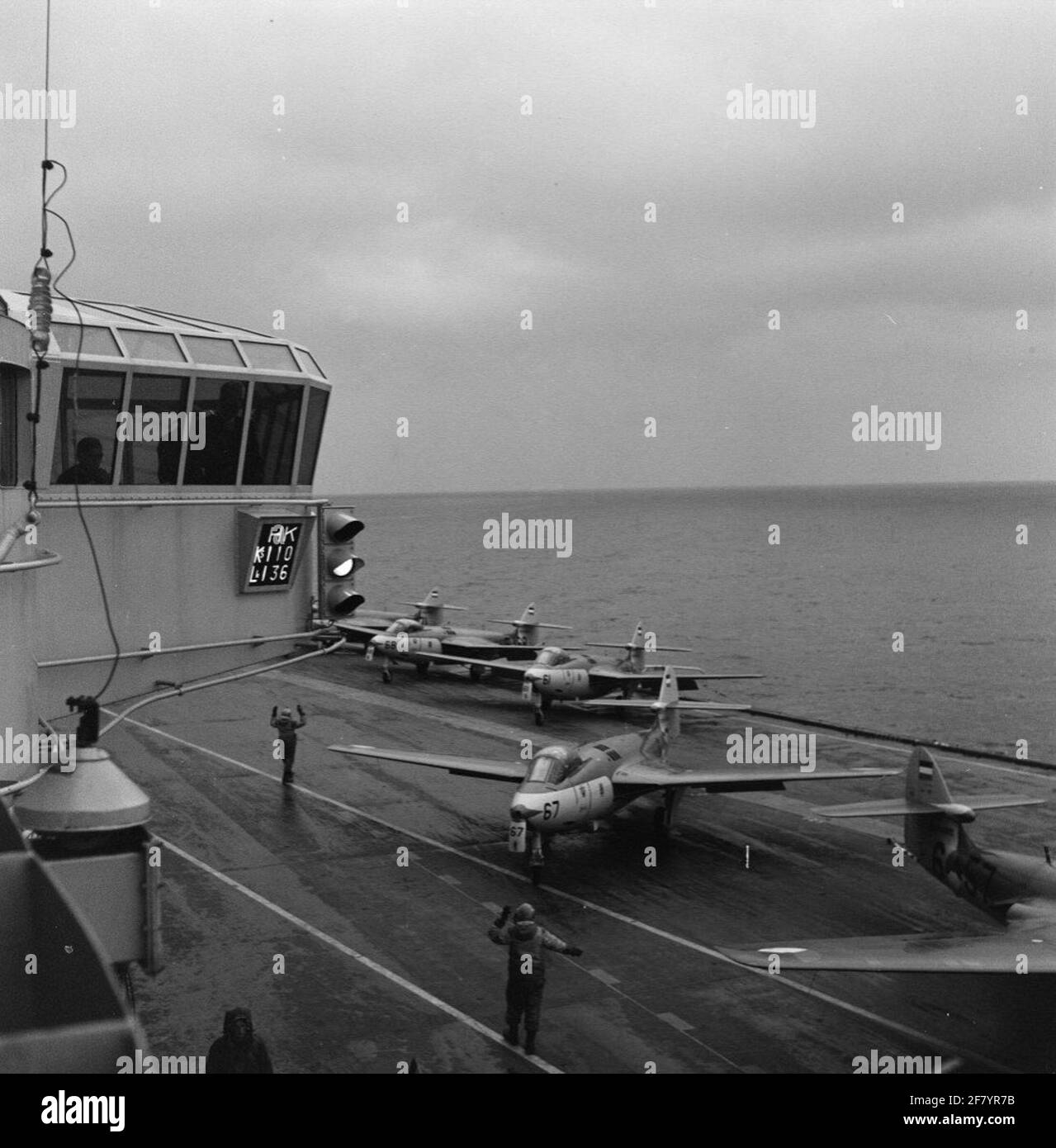 A number of Hawker FGA-50 Seahawk (radius) Jachthmopples with ...