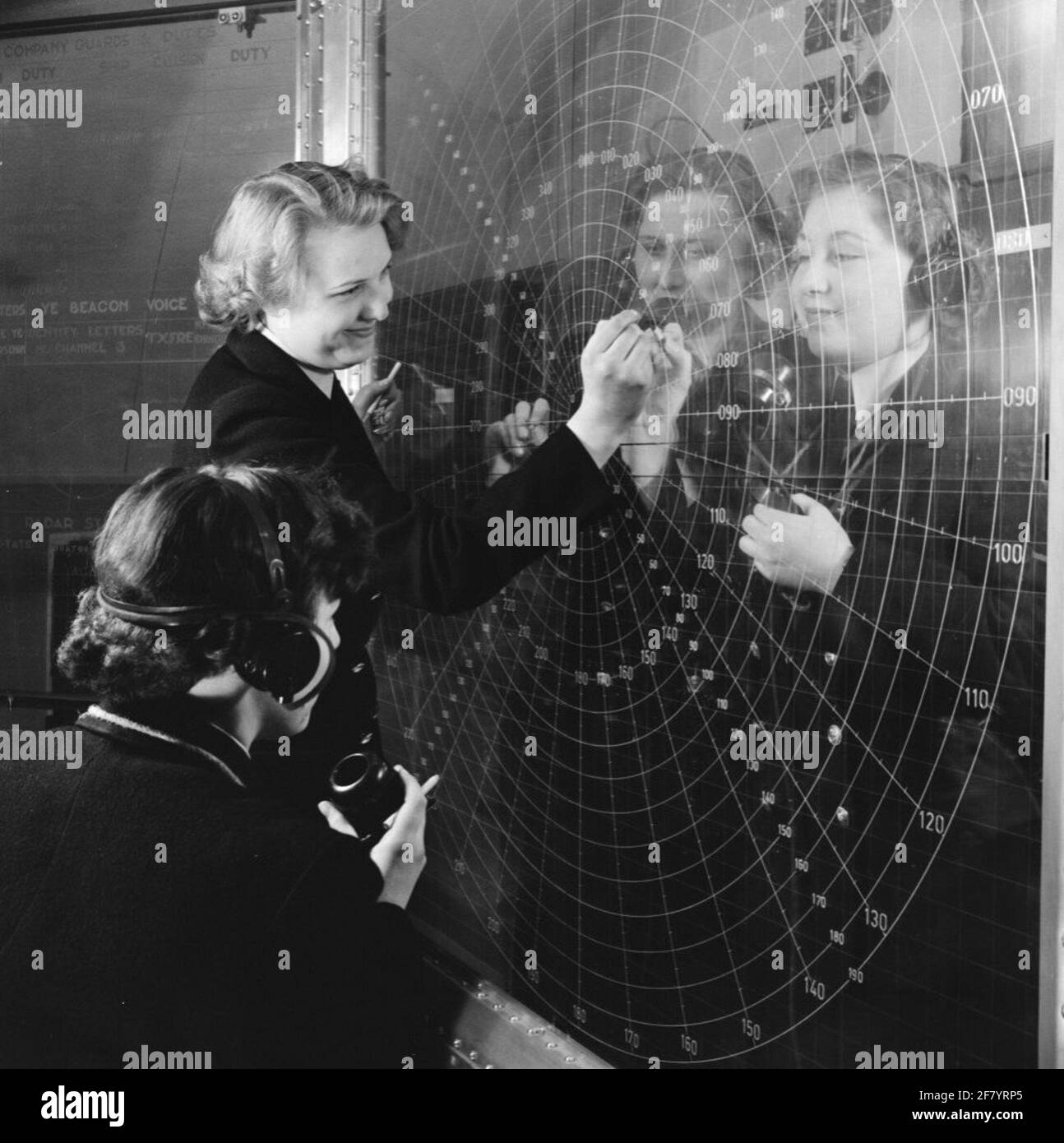 Functional portrait of Marva plotters at the navigation and combat ...