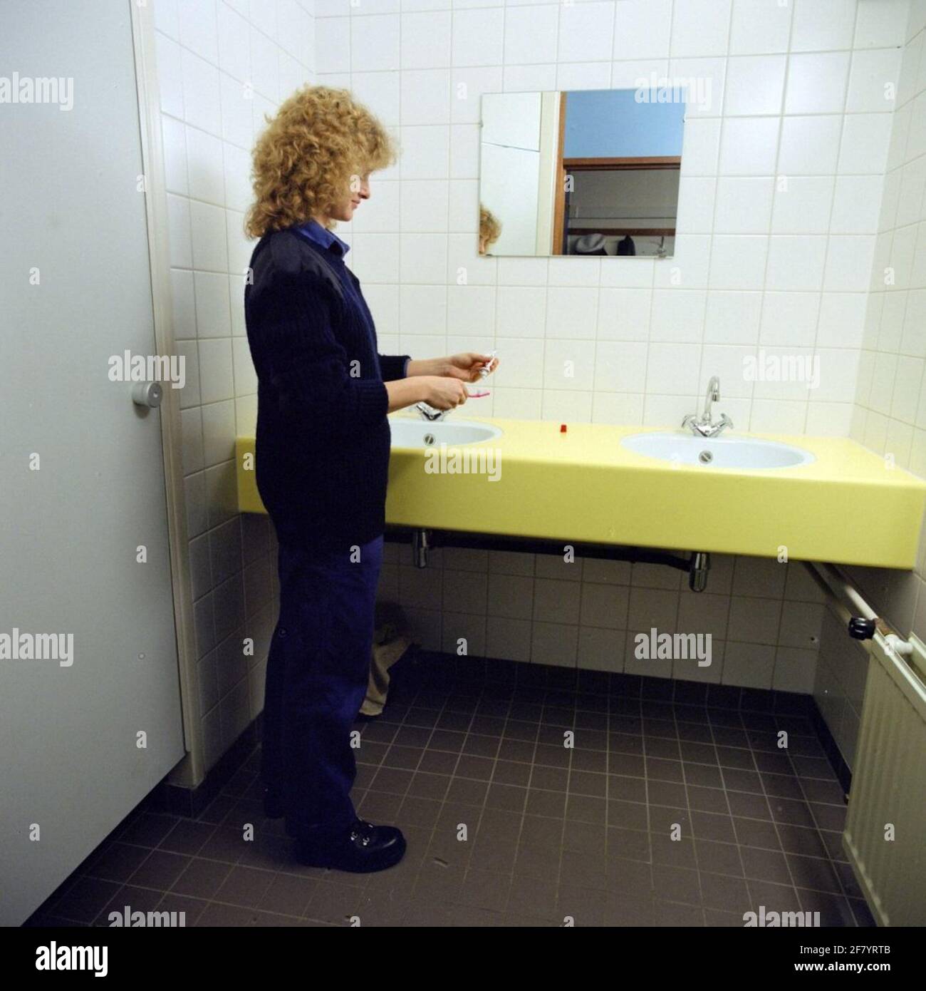 New construction crew quarters Marine Barracks Willemsoord Stock Photo ...