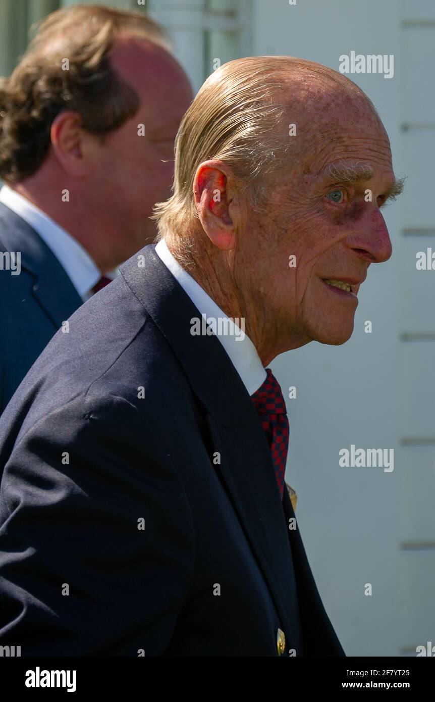 Egham, Surrey, UK. 26th July, 2012. HRH Prince Philip, President of ...