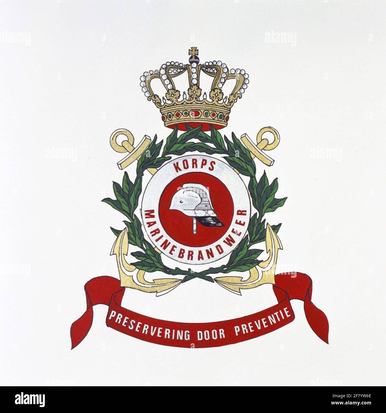 Marine fire resewhere corps. The emblem refers to the work of the navy ...