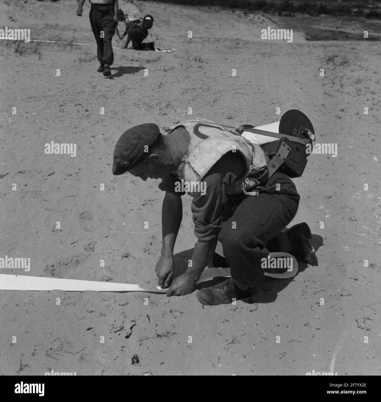 Landmine clearance Black and White Stock Photos & Images - Alamy