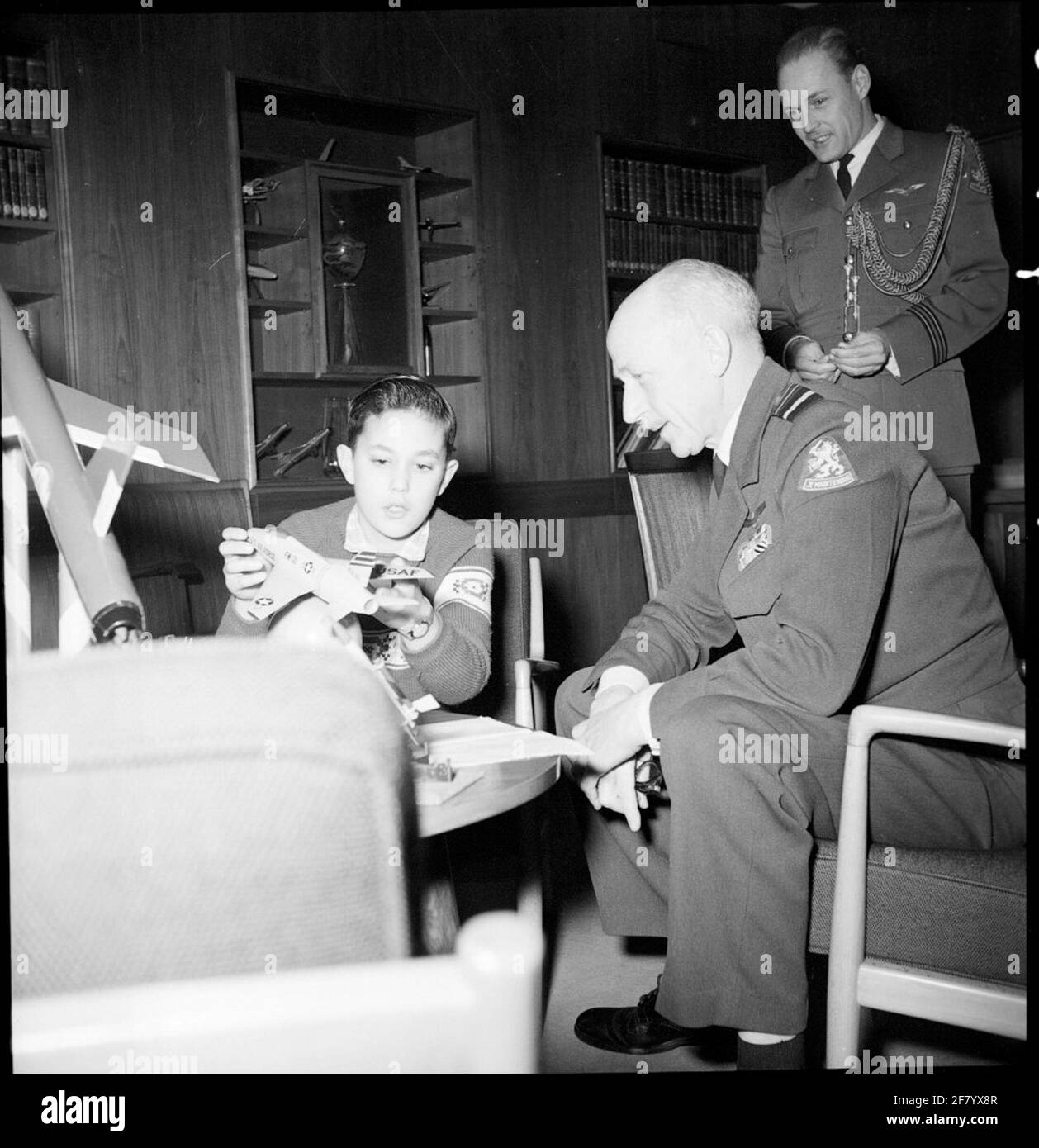 Youthful rocket builder at Lieutenant General H.handeer. A 10-year-old ...