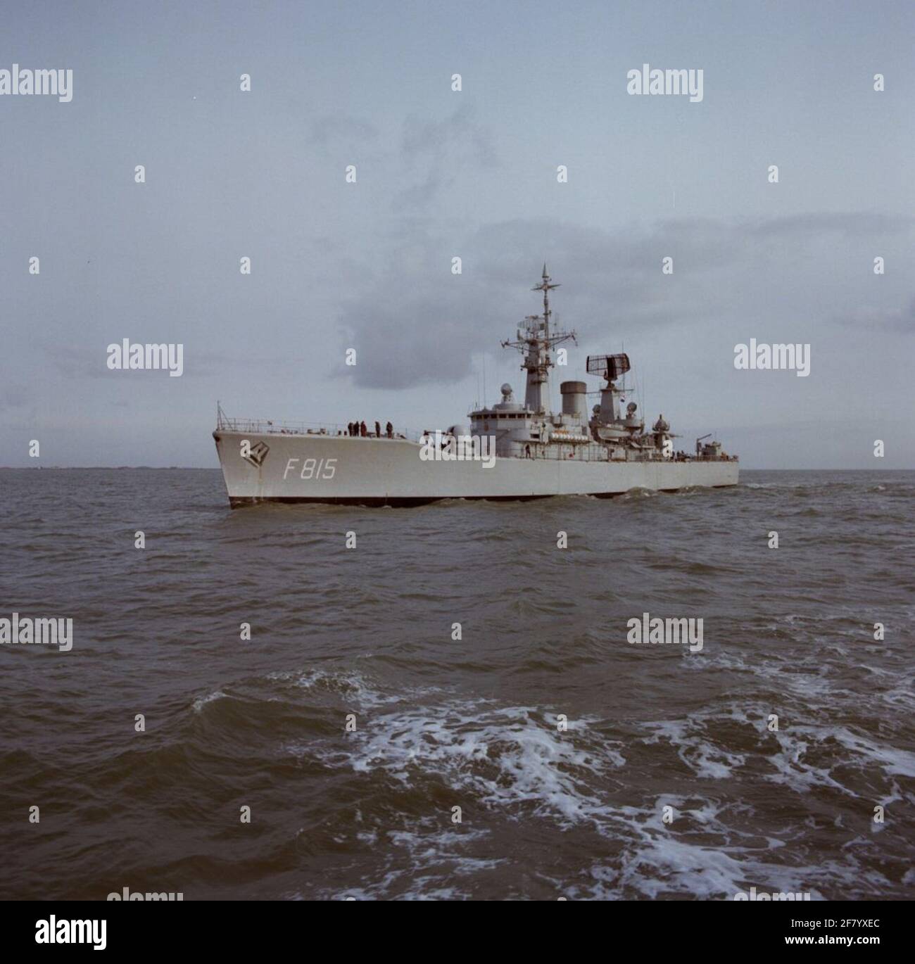 Show photo on the North Sea of Hr.Ms. Evertsen Stock Photo - Alamy