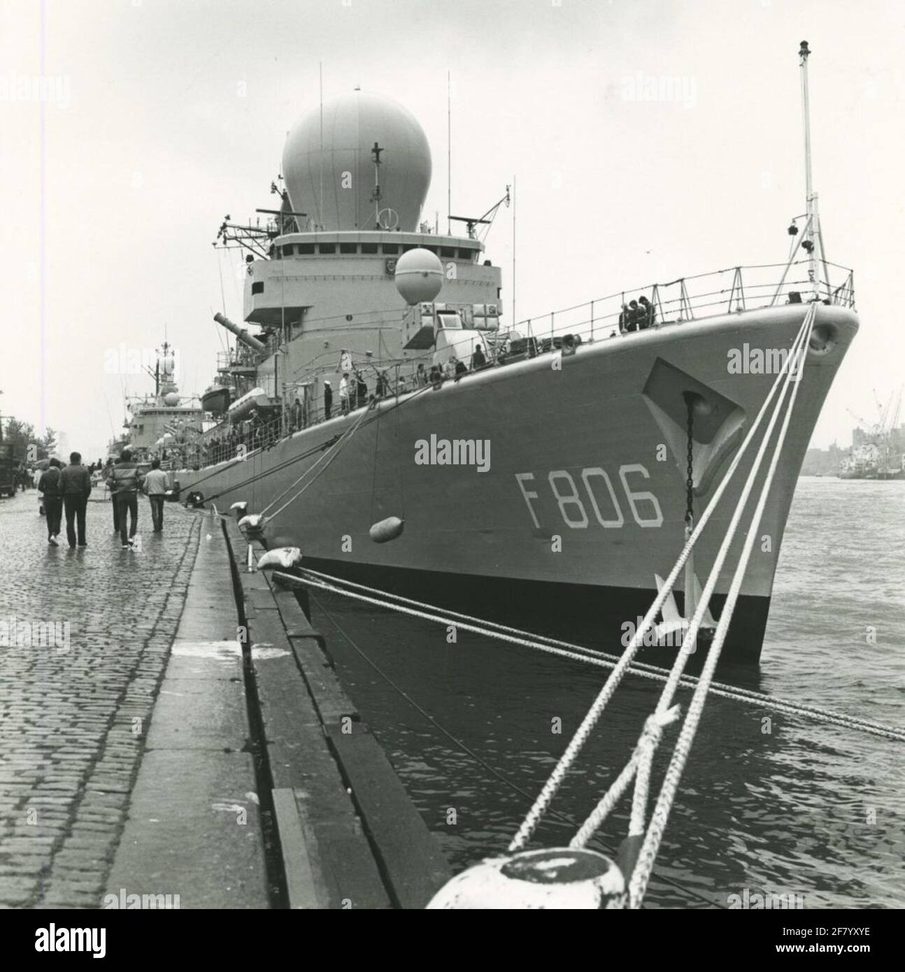 Frigate Hr.Ms. De Ruyter (1976-2001 Stock Photo - Alamy
