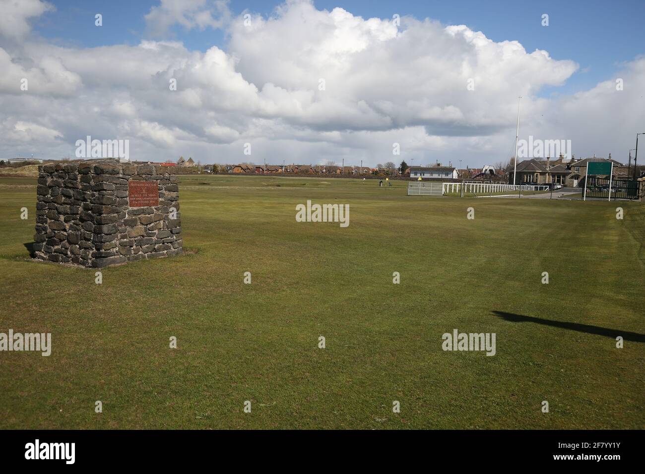 Scotland, Ayrshire, Prestwick, 09 April 2021 . Prestwick Old Course ...
