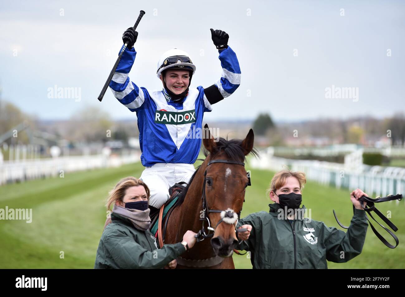 Jockey megan nicholls hi-res stock photography and images - Alamy