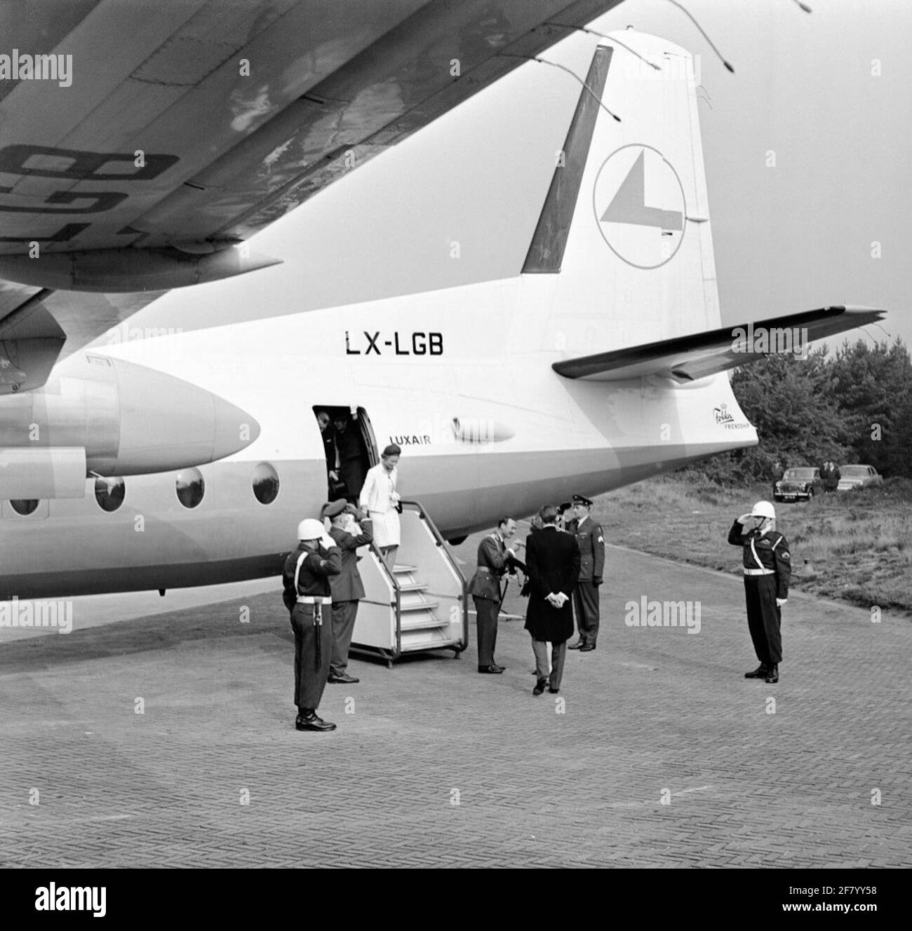 State visit by Grand Duke Jan (Jean) of Luxembourg and Groothertogin ...