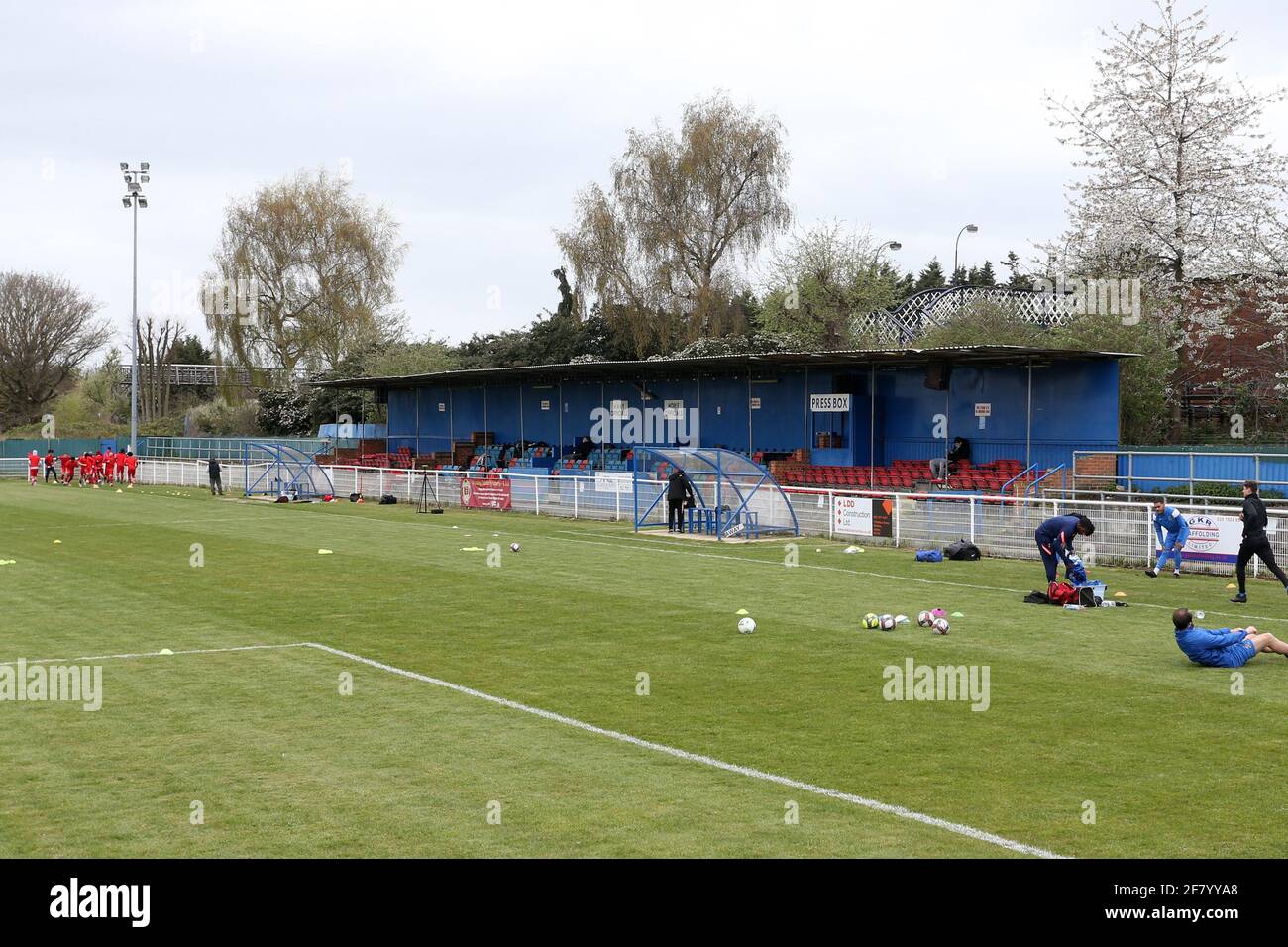 General view of the ground during Redbridge vs Clapton, Len Cordell ...