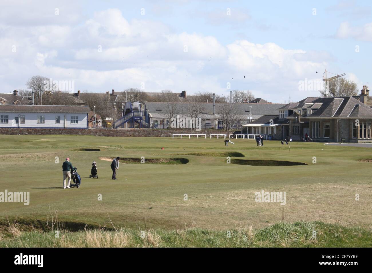 The open prestwick golf club hi-res stock photography and images - Alamy