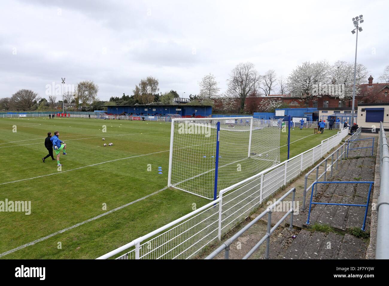 General view of the ground during Redbridge vs Clapton, Len Cordell ...