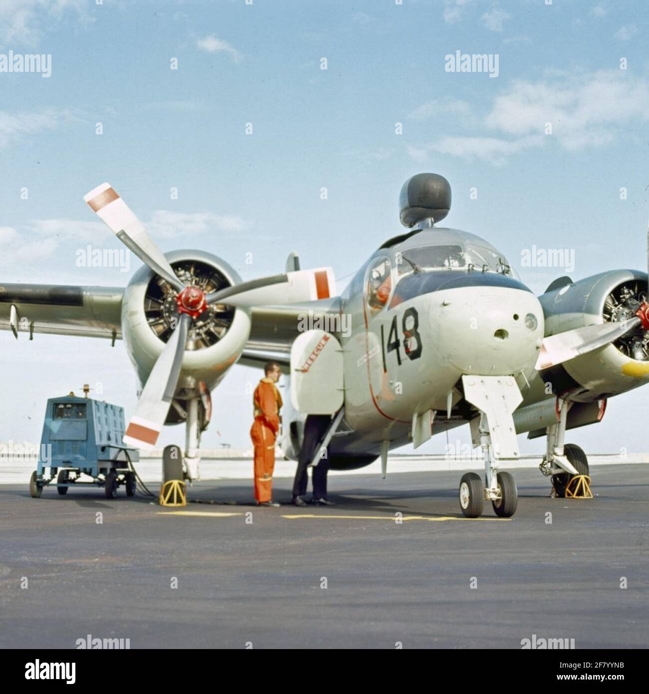 The Grumman S2F-1 (S-2A) Tracker Submarine Boat Control Plane 148 (1960 ...