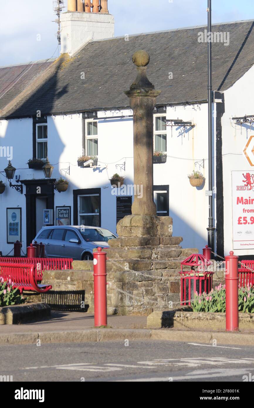 Prestwick mercat cross hi-res stock photography and images - Alamy