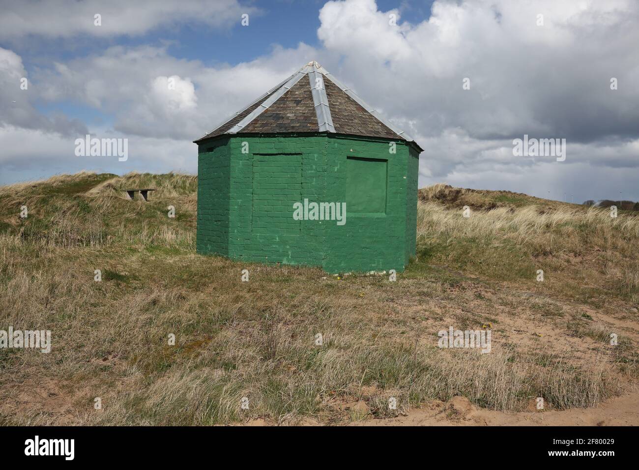 Scotland, Ayrshire, Prestwick, 09 April 2021 . Prestwick Old Course ...