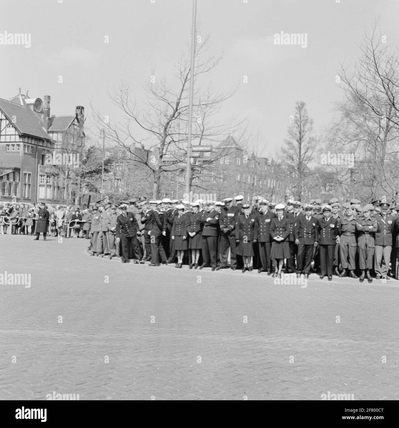 Queen's Day at the Royal Netherlands Marine in Amsterdam. After the ...