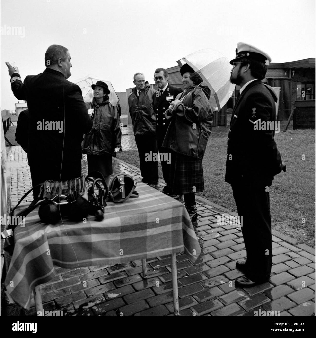 Visit HM Queen Beatrix at the School for NBCD (Nuclear, Bacteriological ...