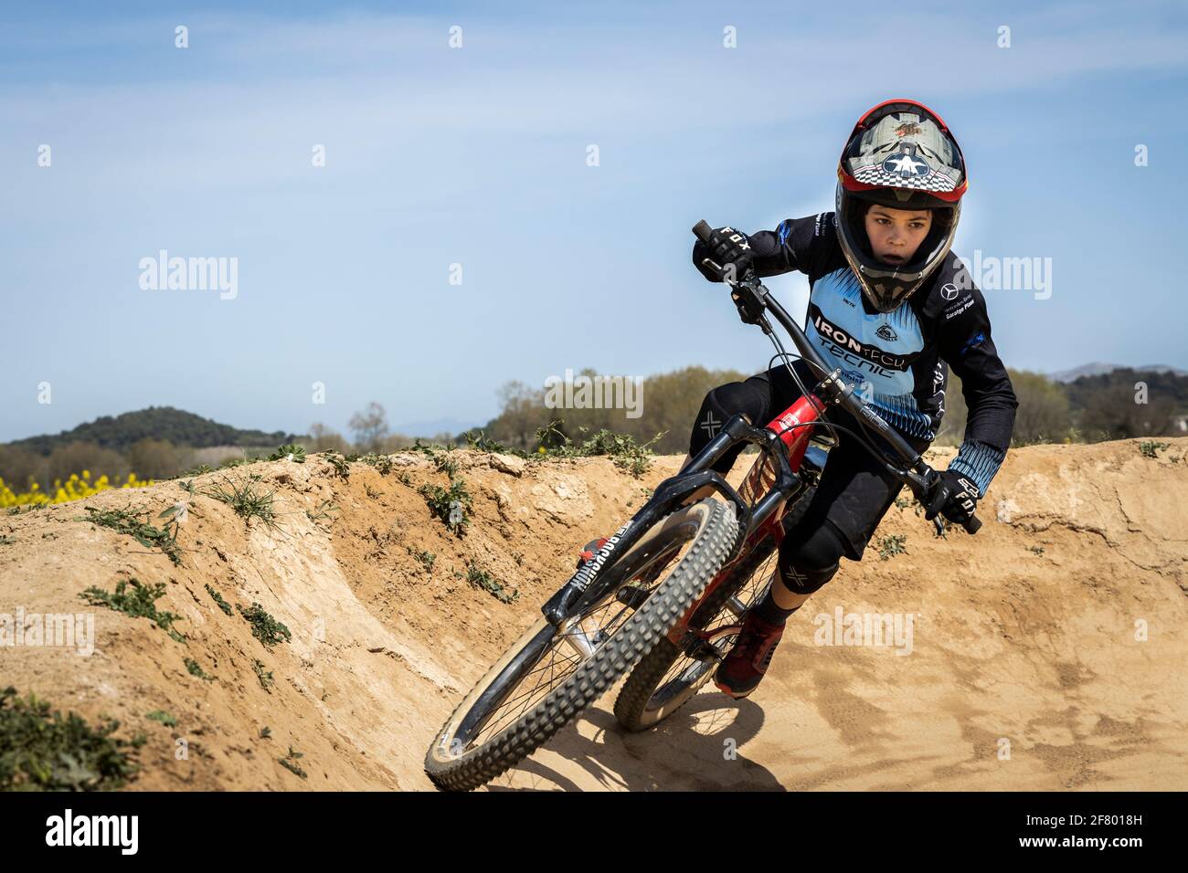 Pump track bike hi-res stock photography and images - Alamy