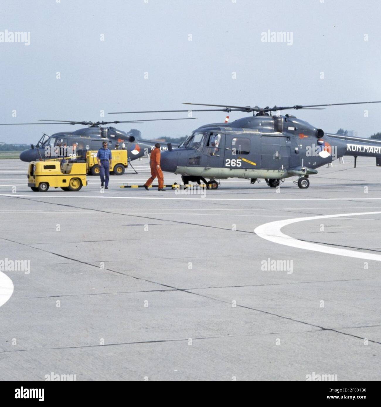 Two Westland Lynx MK.25 (UH-14A) Air Sea Rescue (ASR) helicopters (1976 ...