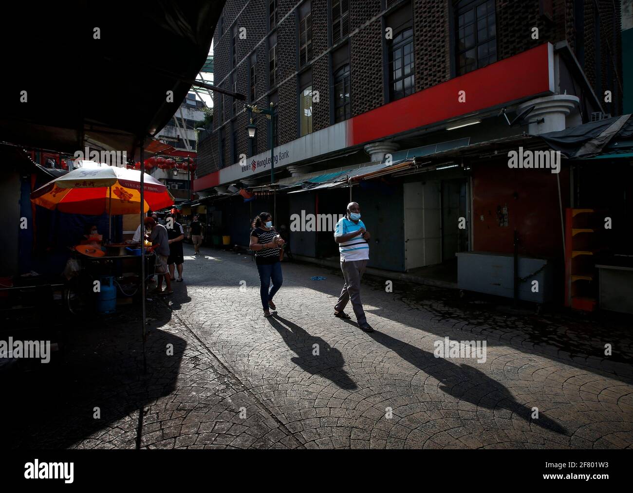 Kuala Lumpur, Malaysia. 10th Apr, 2021. People wearing face masks as a ...