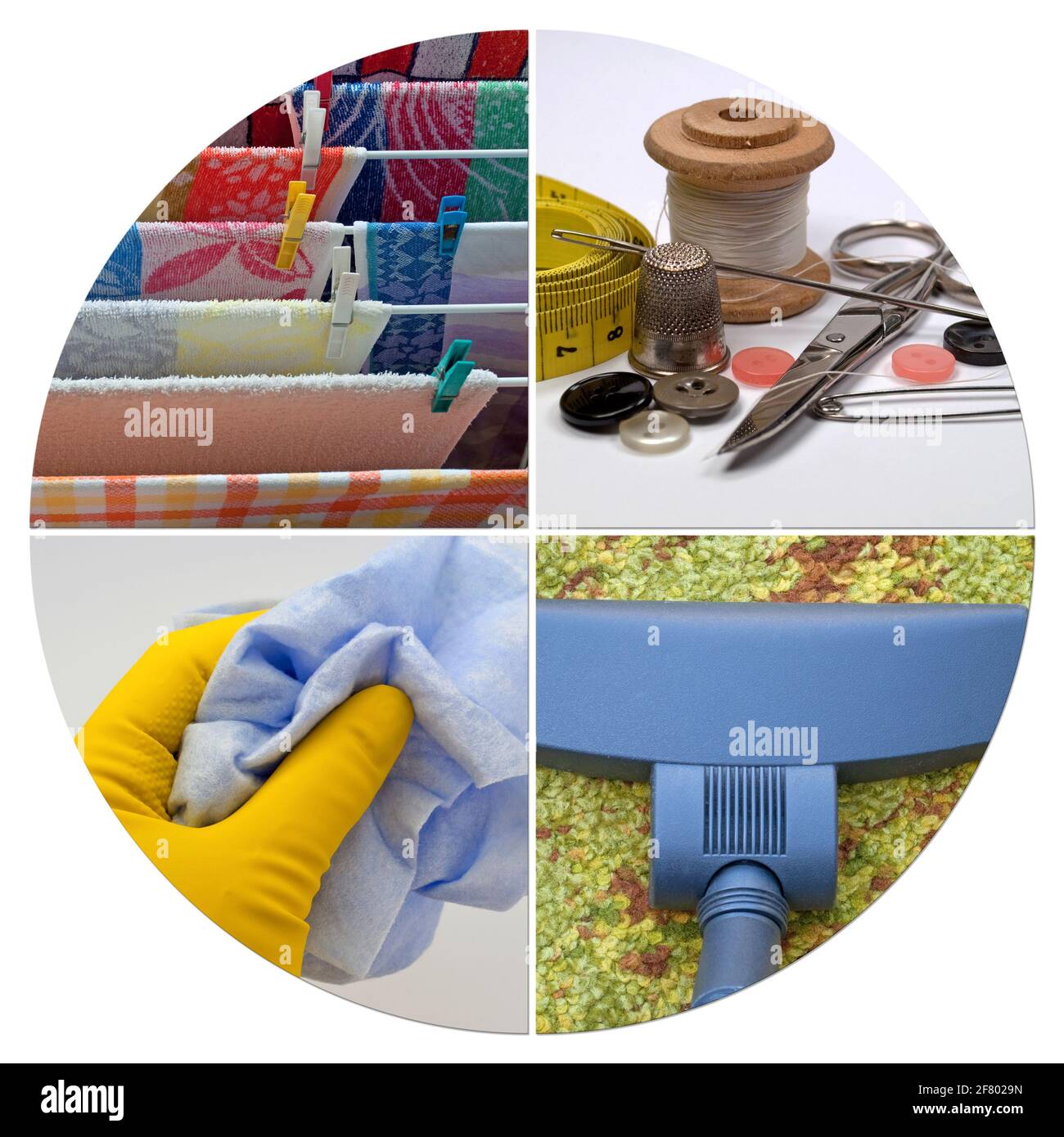 Household cleanliness Cut Out Stock Images & Pictures - Alamy