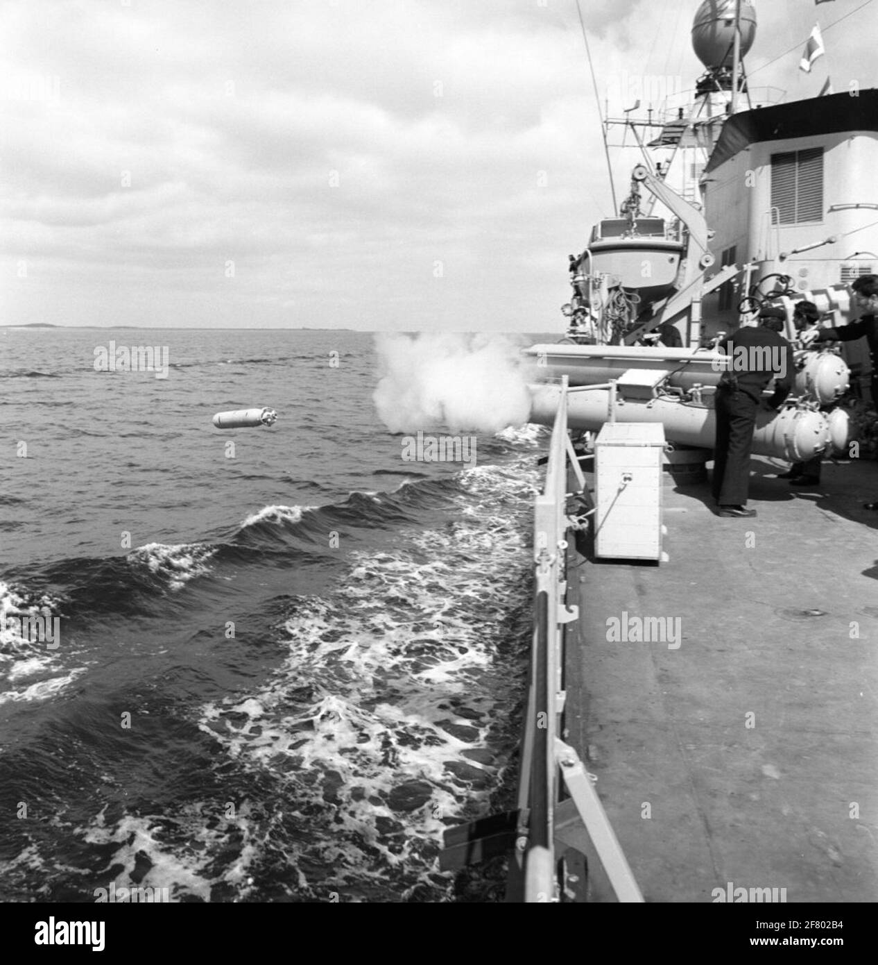 Torpedolances with the MK 32 MOD 5 on board a GW frigate, 1978 Stock ...
