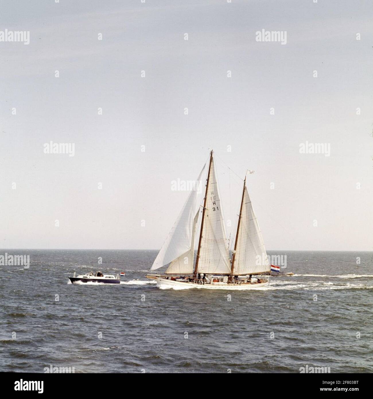 The sailing training ship Hr.Ms. Urania (ex-tromp, 1938 - present ...