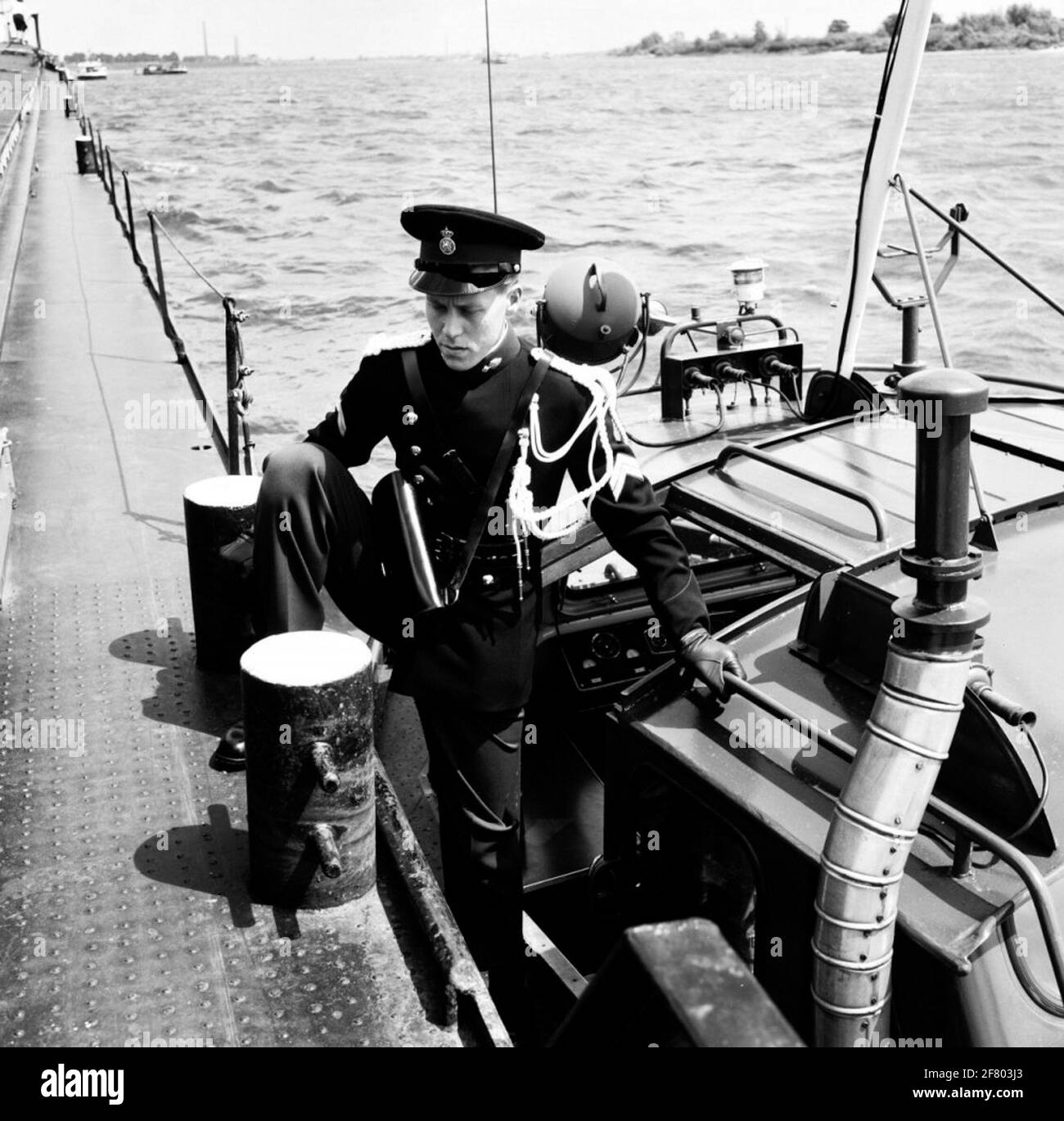 Soldiers of the Brigade Lobith from the Royal Netherlands Marechaussee ...