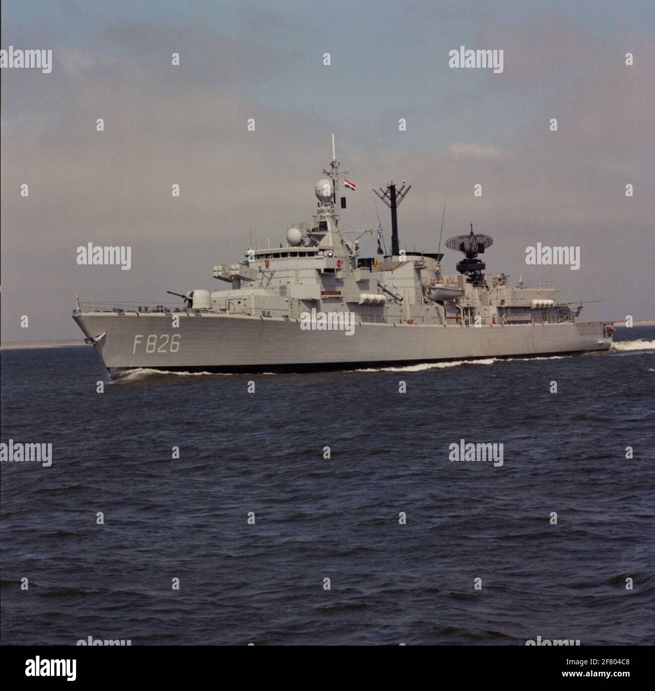 Frigate Hr.Ms. Pieter Floritz (F 826) (1983-2001). Greece 14-12-2001 ...