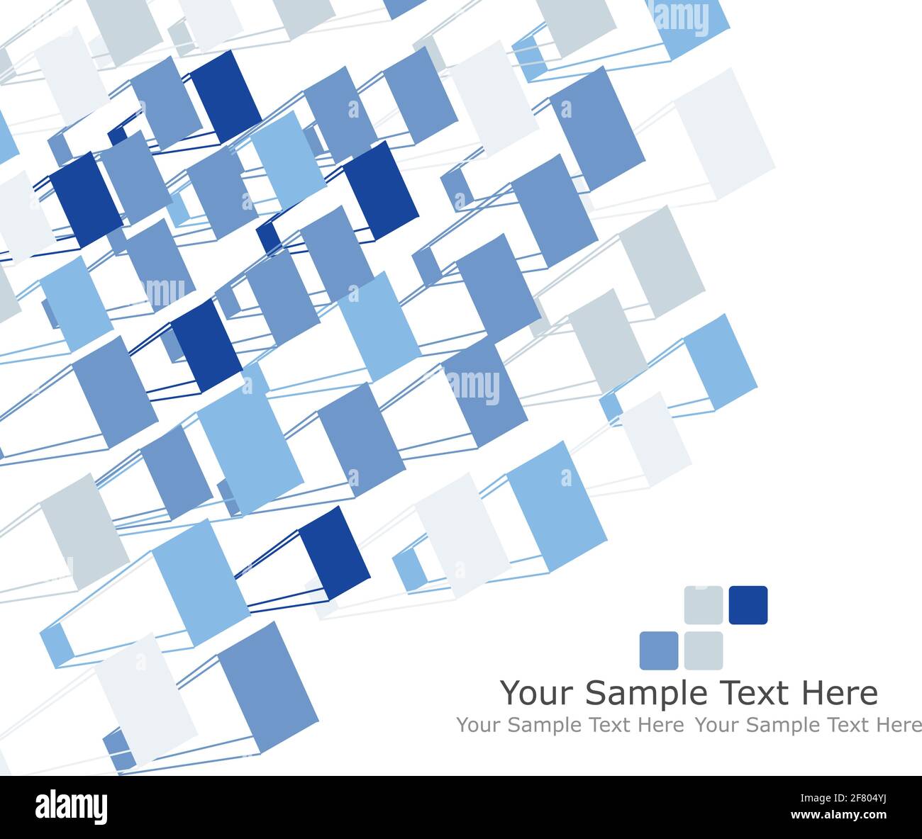 Abstract Futuristic Grid Business Background. Checked Business ...