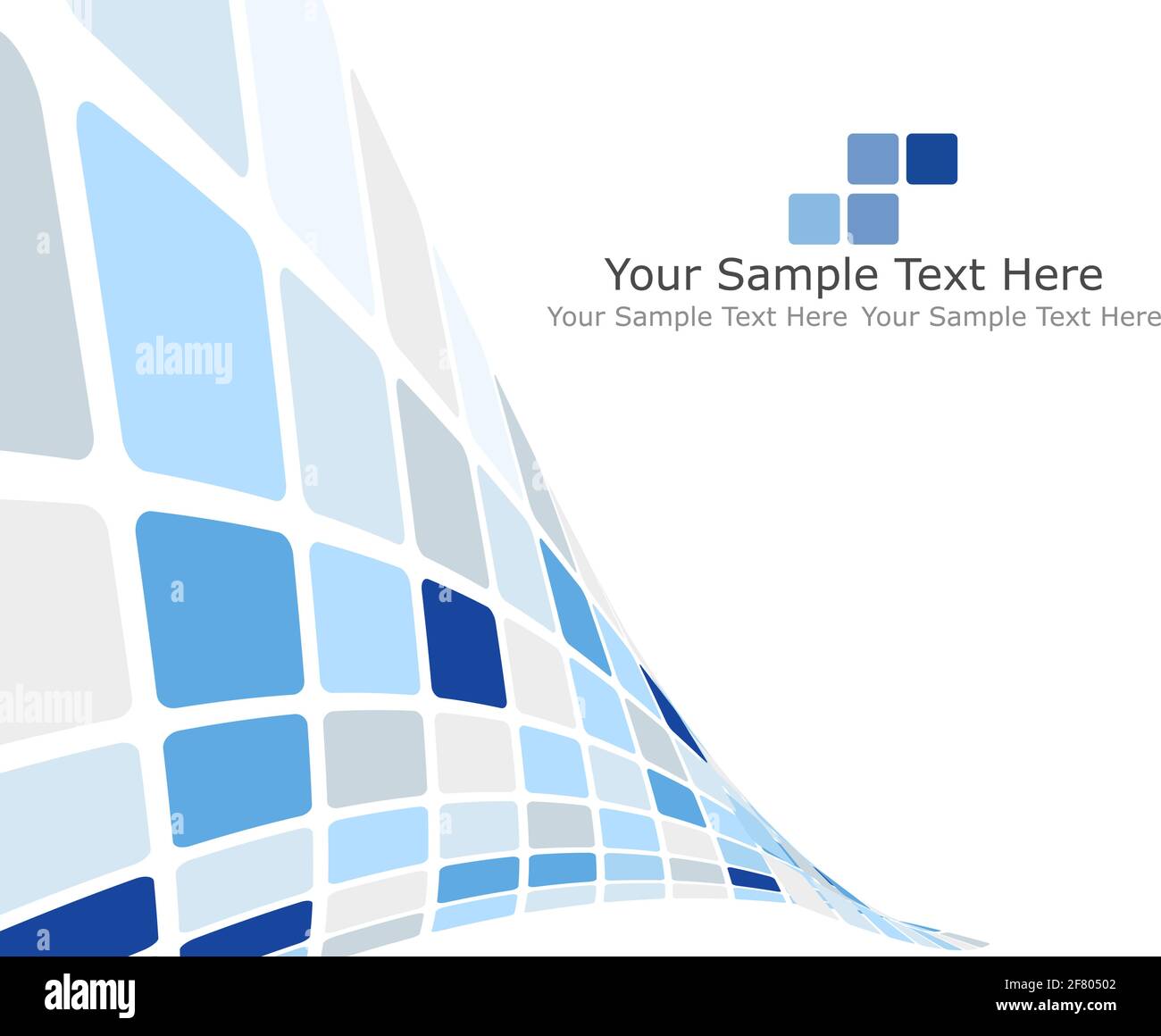 Abstract Futuristic Grid Business Background. Checked Business ...