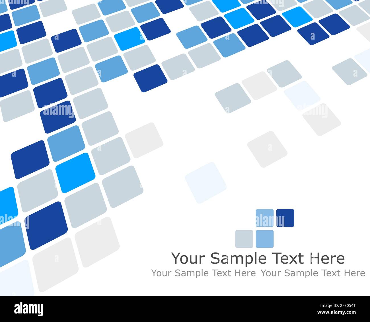 Abstract Futuristic Grid Business Background. Checked Business ...