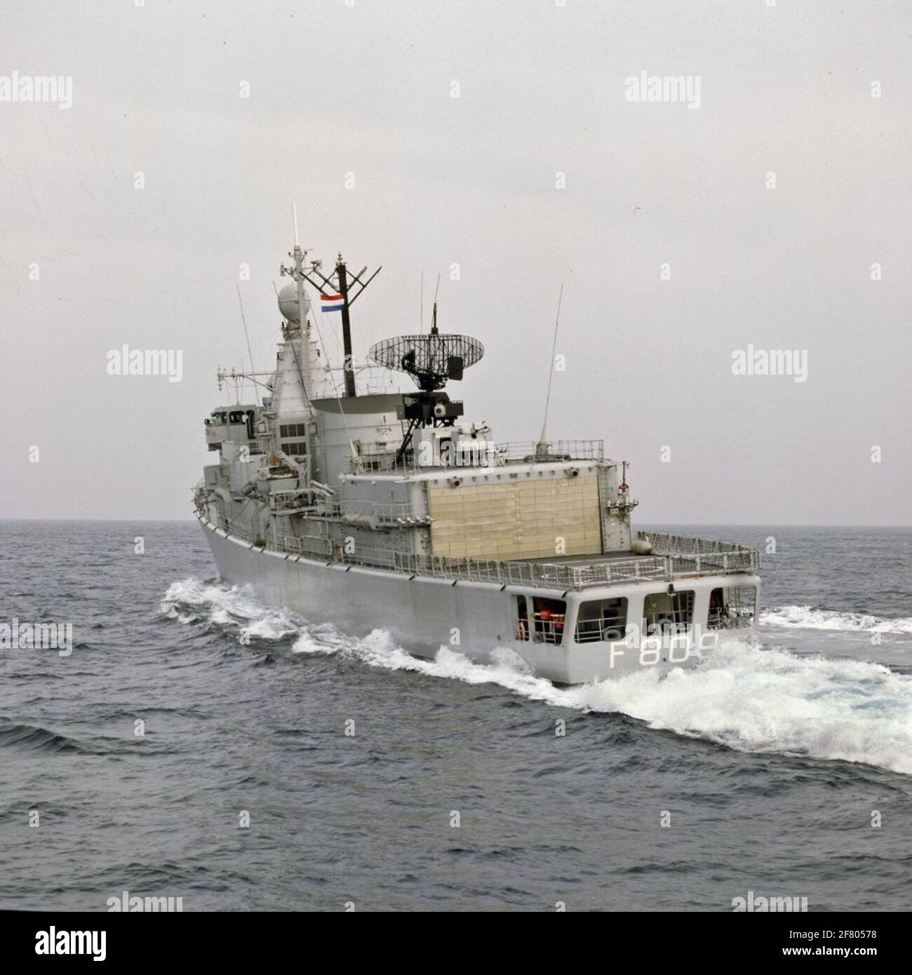 The S-Frigate Hr.Ms. Van Kinsbergen (1980-1995 Stock Photo - Alamy
