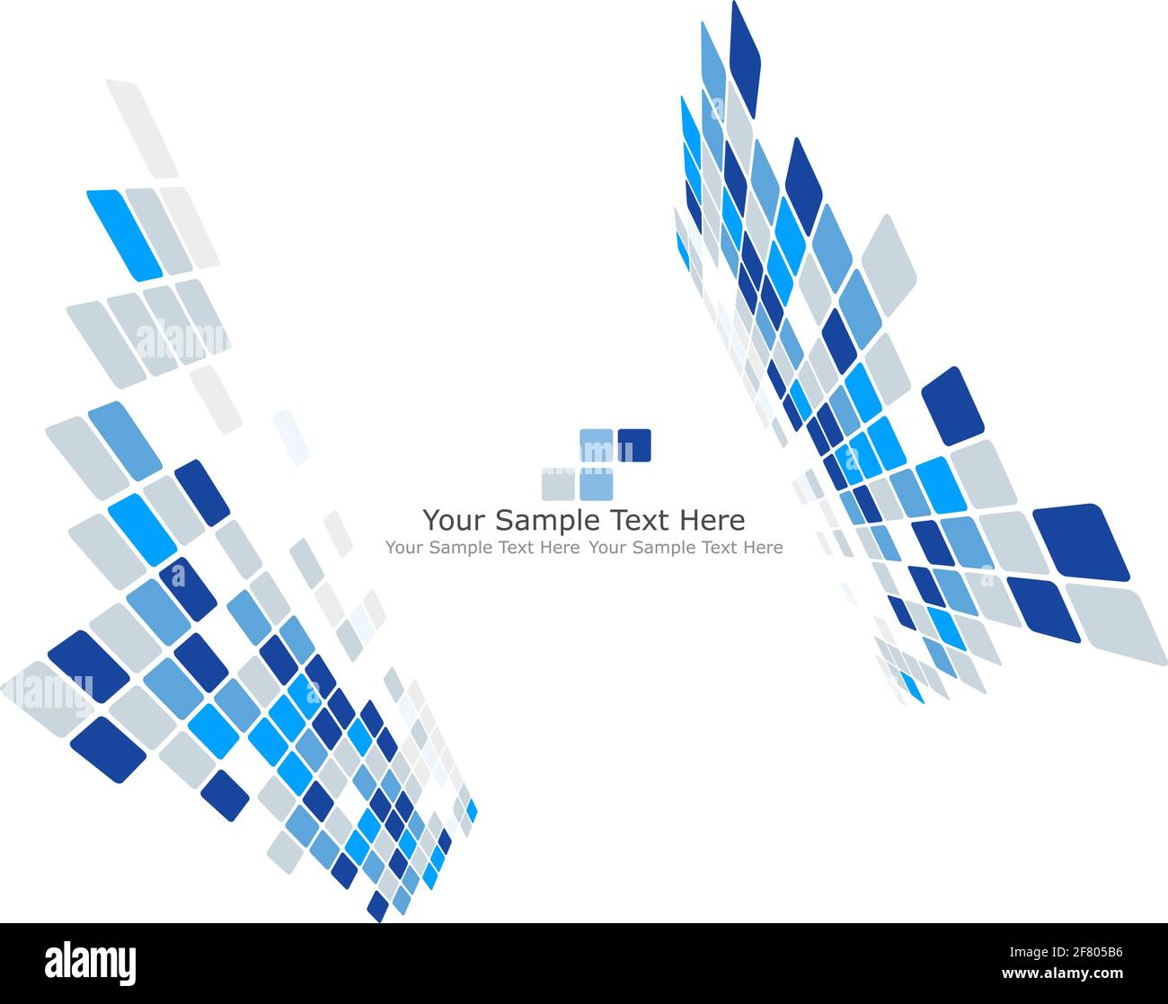 Abstract Futuristic Grid Business Background. Checked Business ...