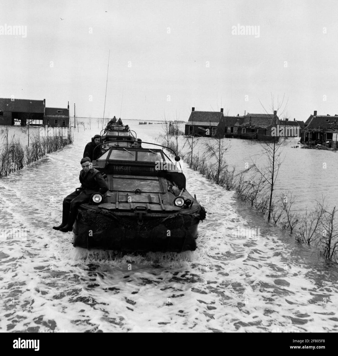 Water release disaster 1953 Stock Photo - Alamy
