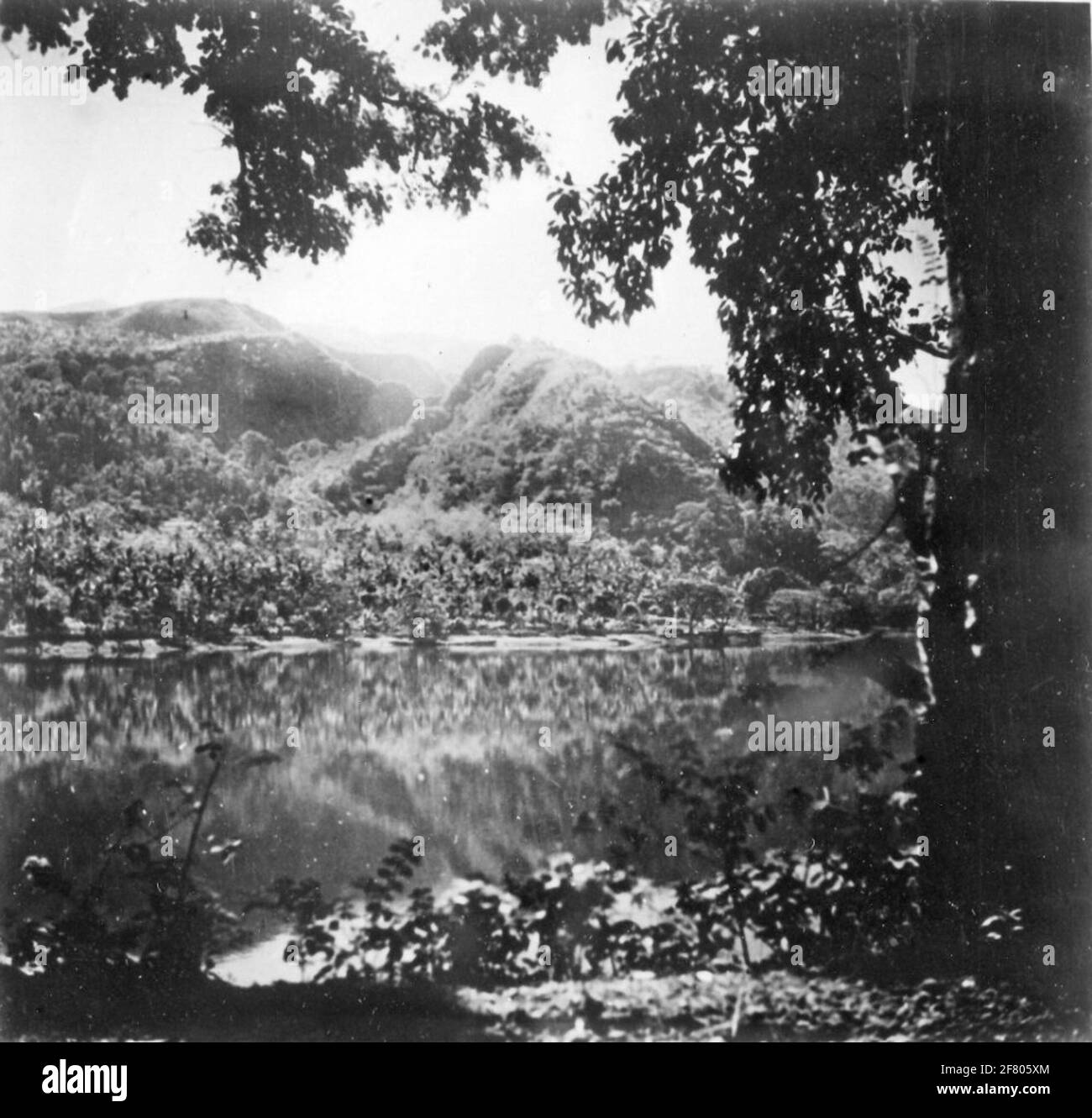 Indonesian lake Black and White Stock Photos & Images - Alamy