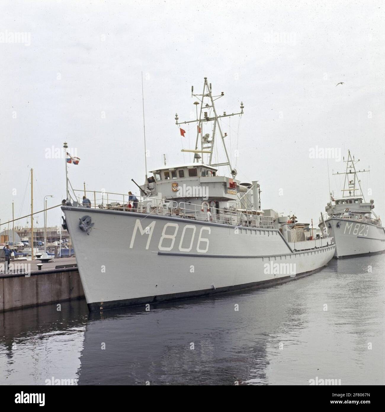 Coastal sweeper Hr.Ms. Roermond (EX-MSC 174, 1955-1987), renovated in ...