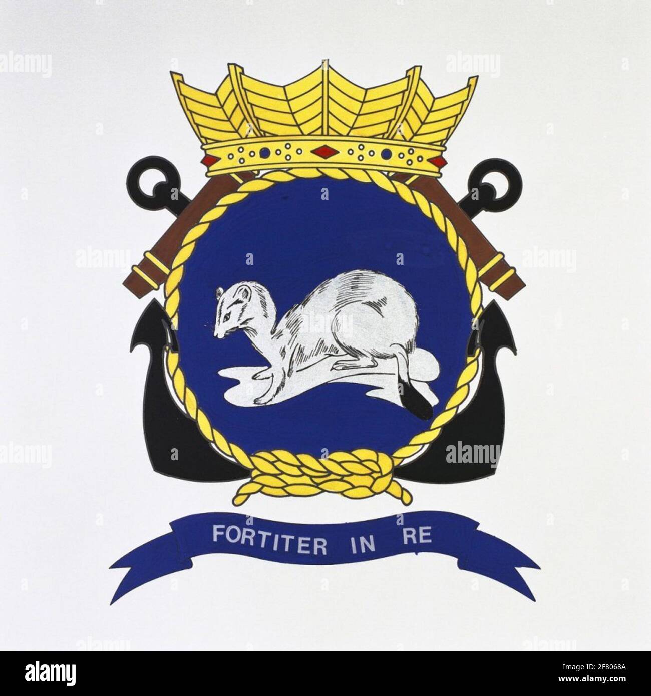ERMINE. Emblem spell Fortiter in Re (courageous in action) refers to ...