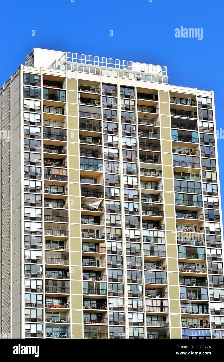 Residential area chicago hi-res stock photography and images - Alamy