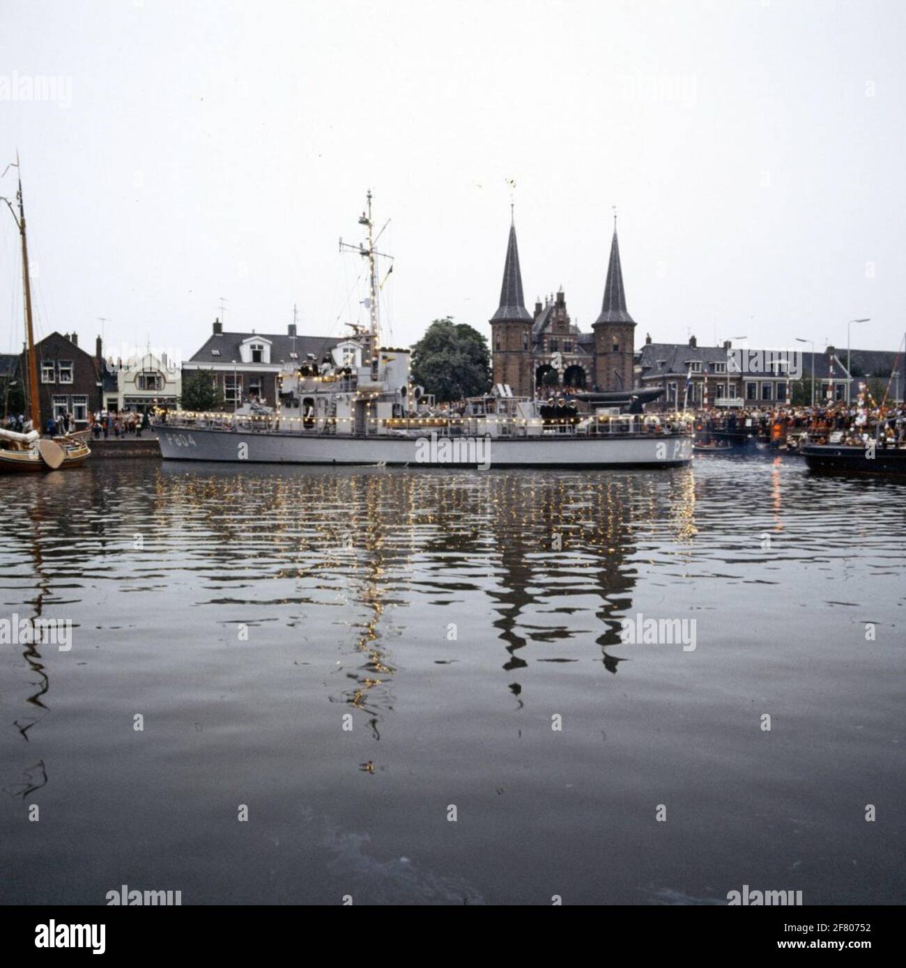 The patrol vessel Hr.Ms. Freyr (1954-1986 Stock Photo - Alamy