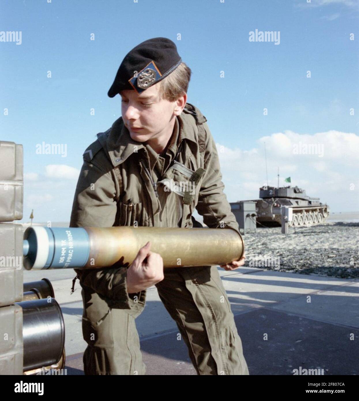 Cavalry Schietkamp. "De Vliehors" A guardmaster brings back a garnet ...