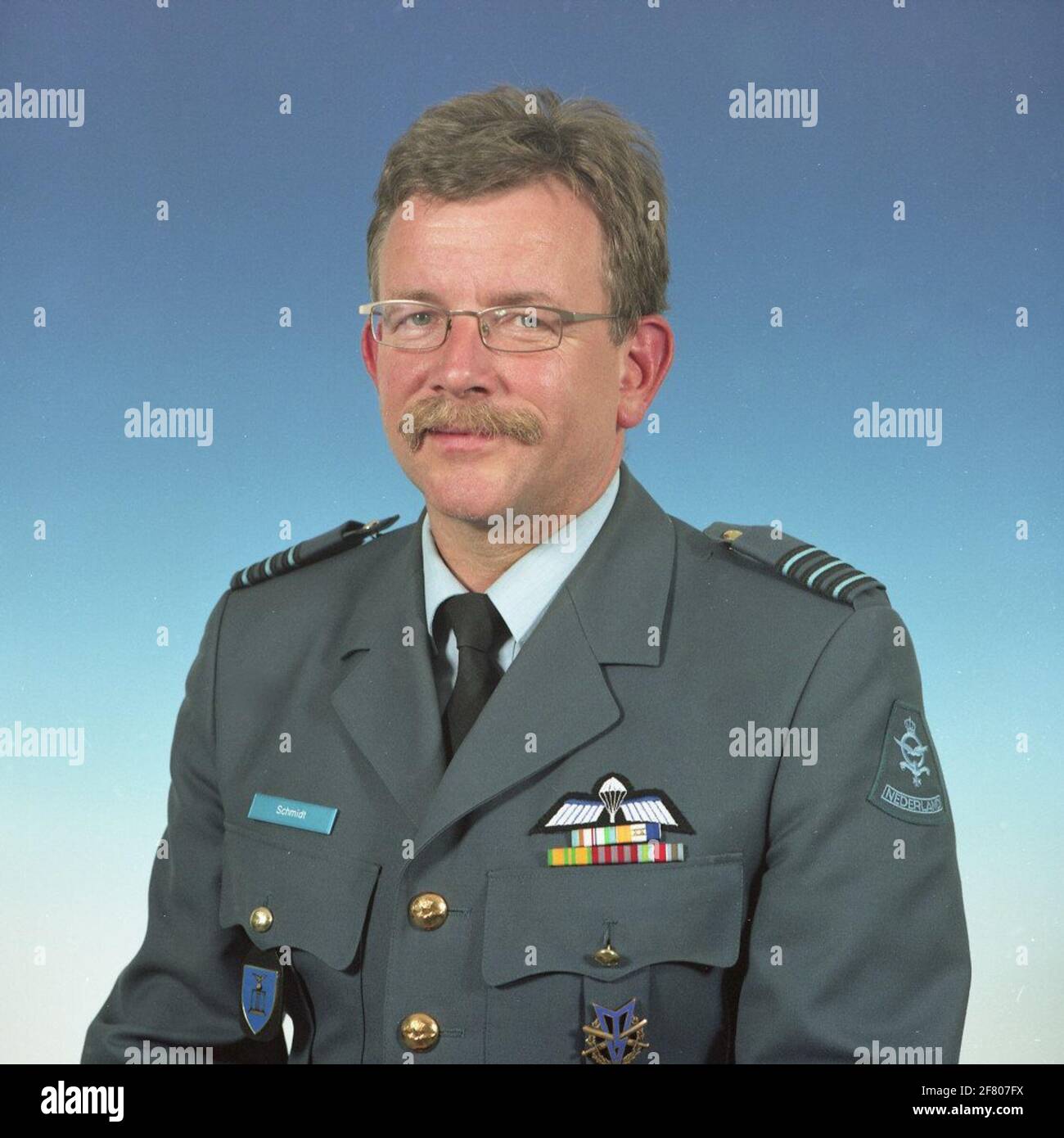 Lieutenant-Colonel Rob Schmidt, born in 1956 Stock Photo - Alamy