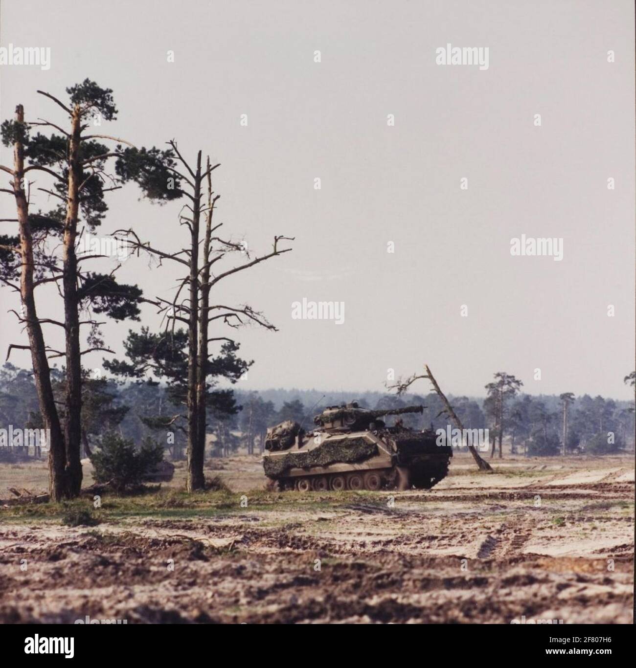 A YPR 765 PRI (armor caterpillar infantry vehicle), armed with a 25 mm ...