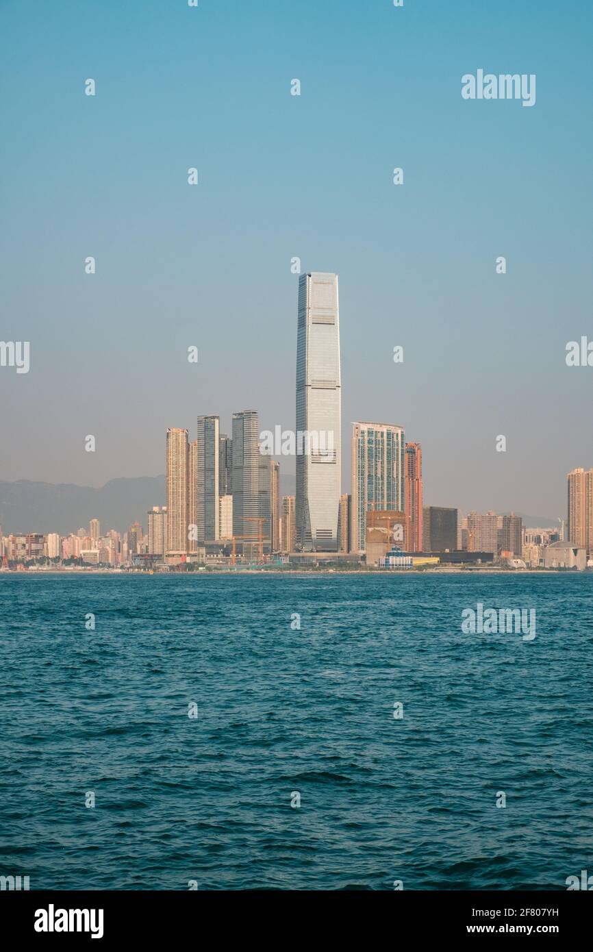 Central skyline from kowloon hi-res stock photography and images - Alamy