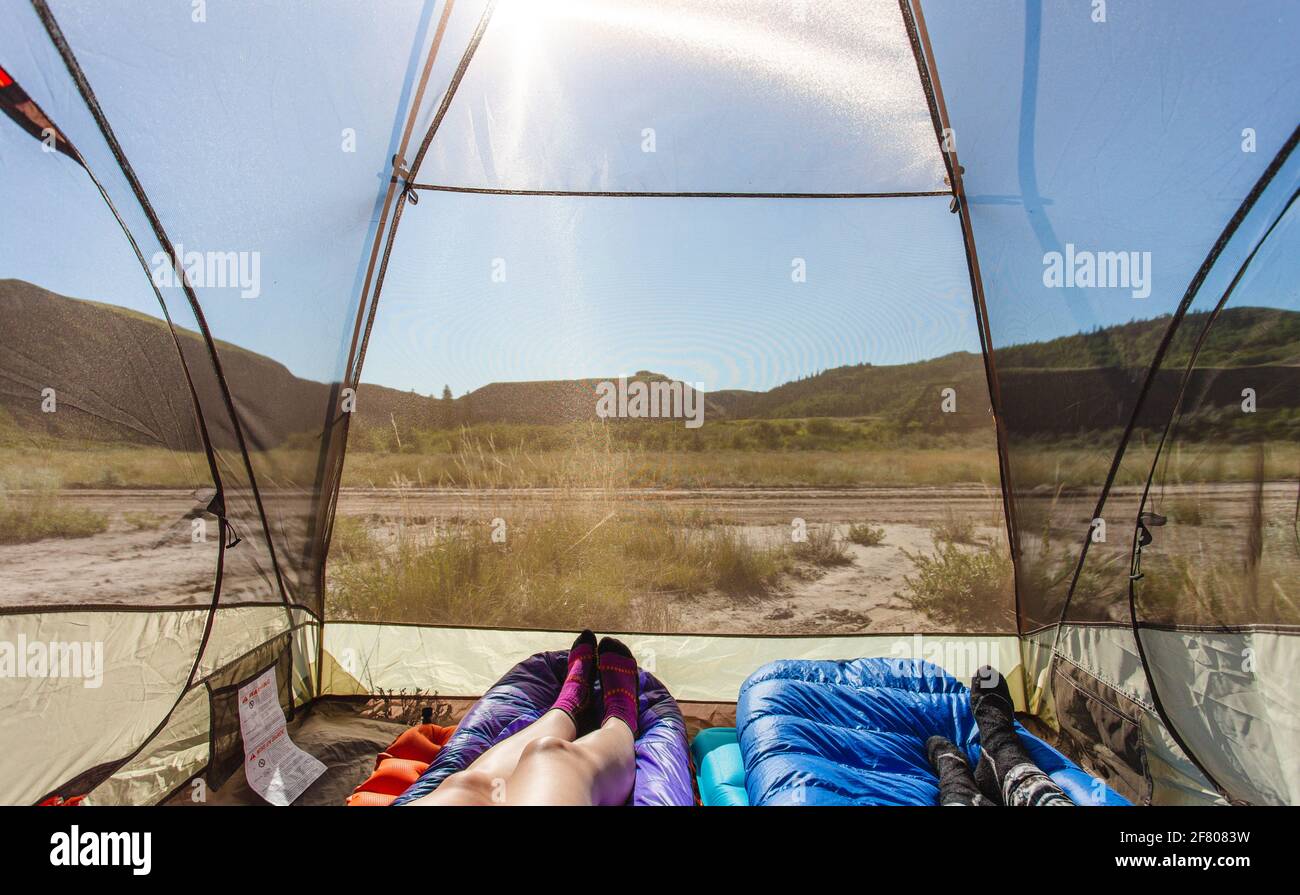 Hanging by feet hi-res stock photography and images - Alamy