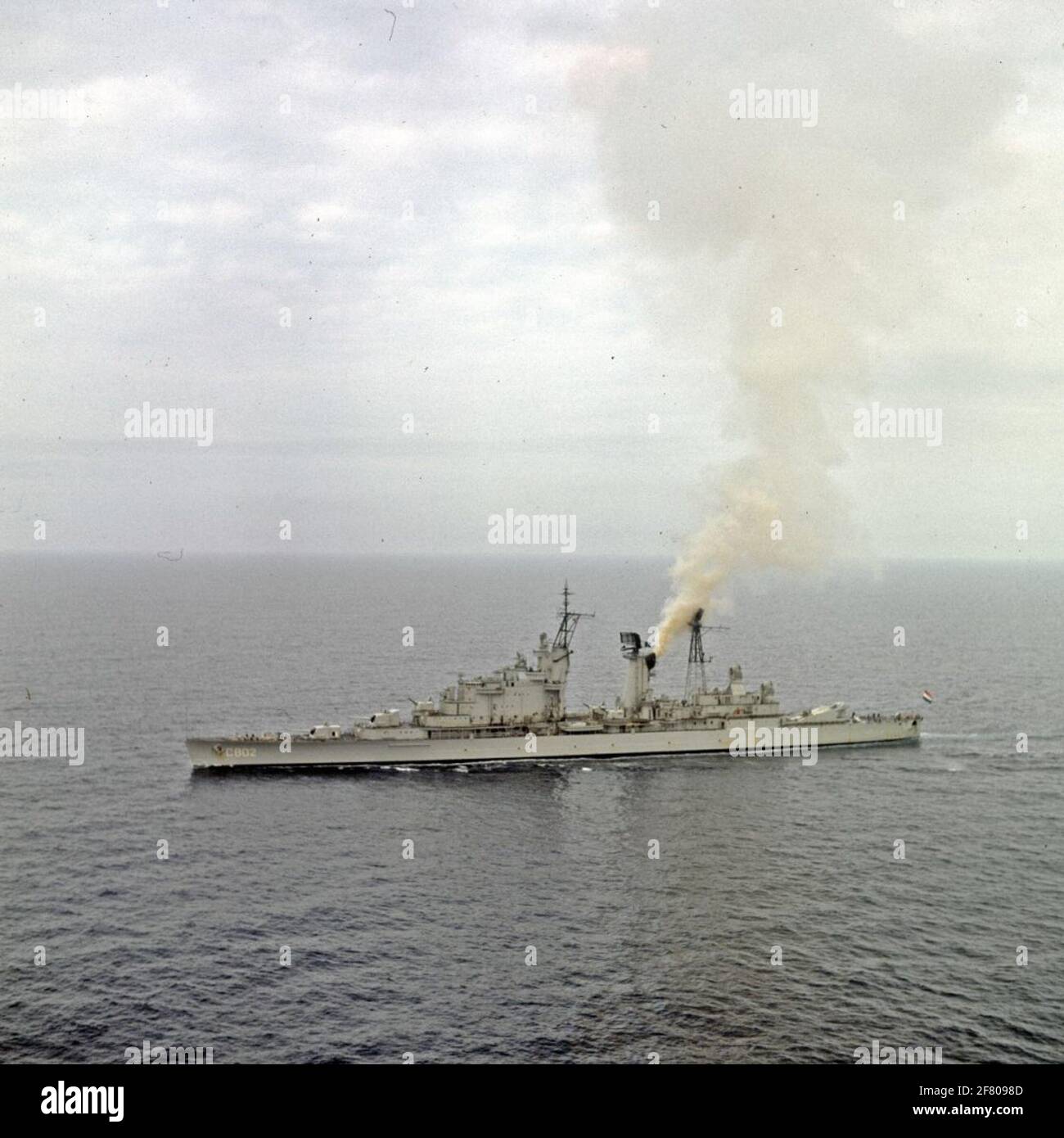 Cruiser Hr.Ms. The Seven Provinces (1954-1975 Stock Photo - Alamy
