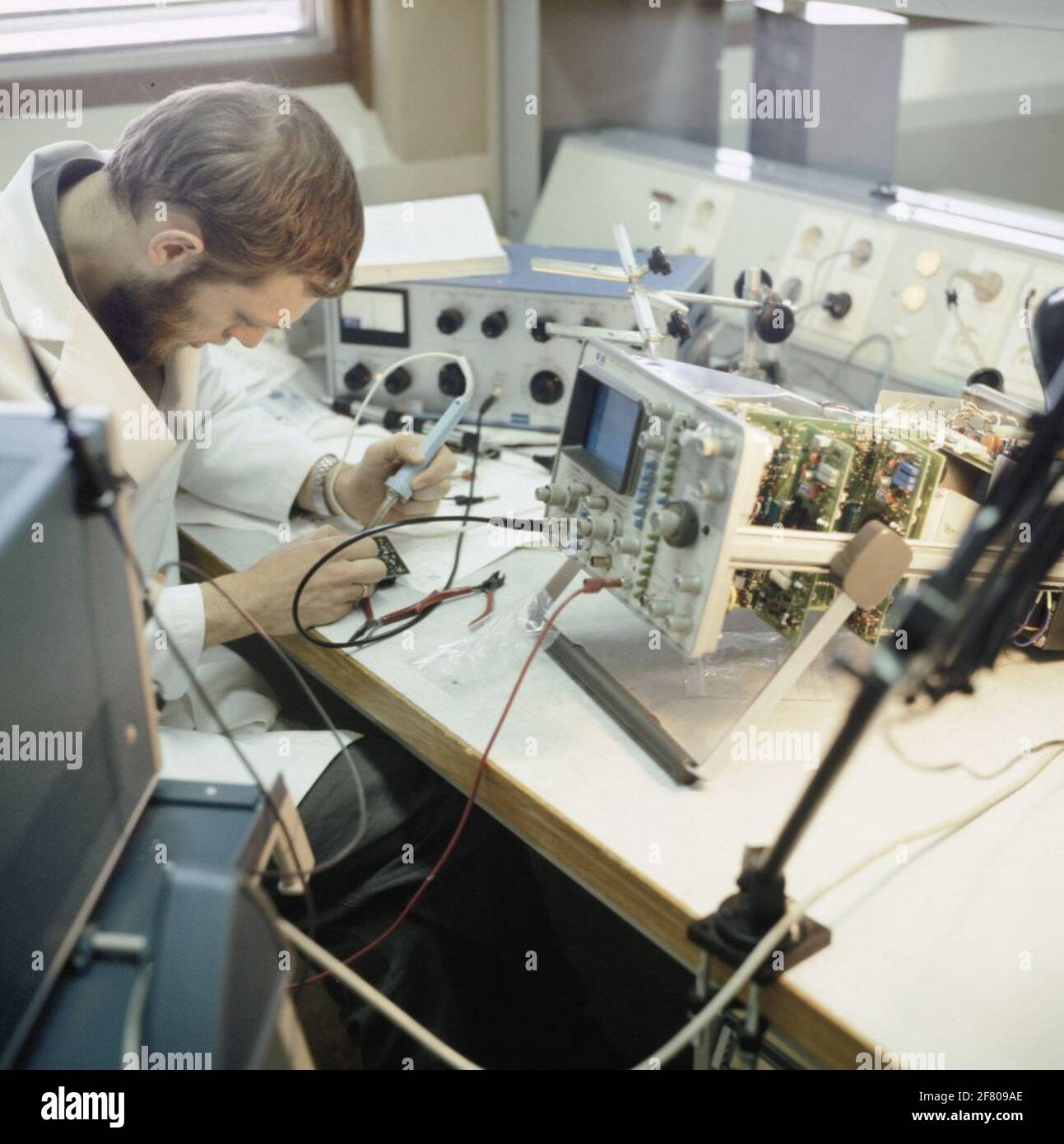 Electronic equipment at the Electronic and Air Force Depot Material Klu ...