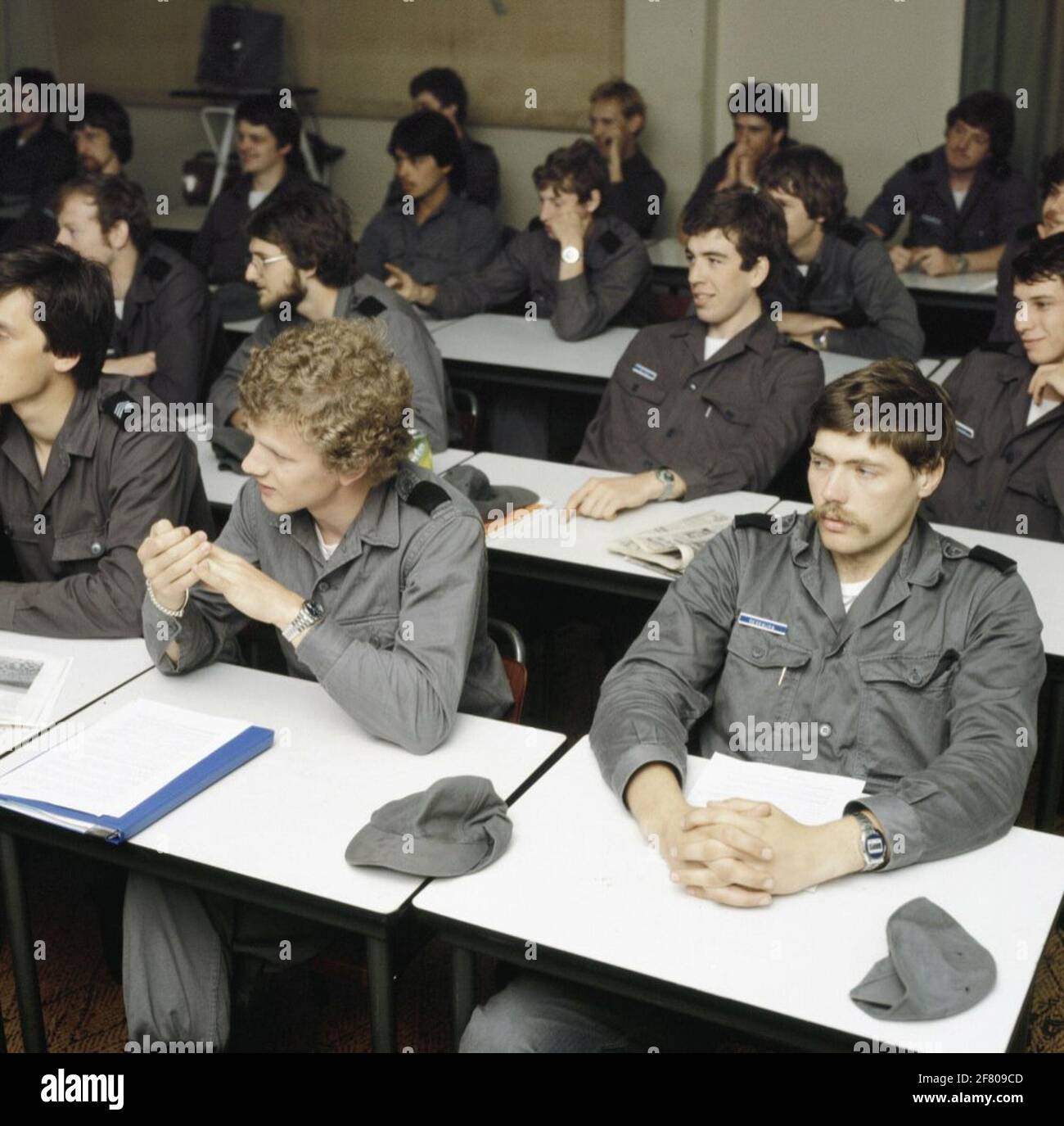 Soldiers in training at the Air Force Officer and Framework School ...