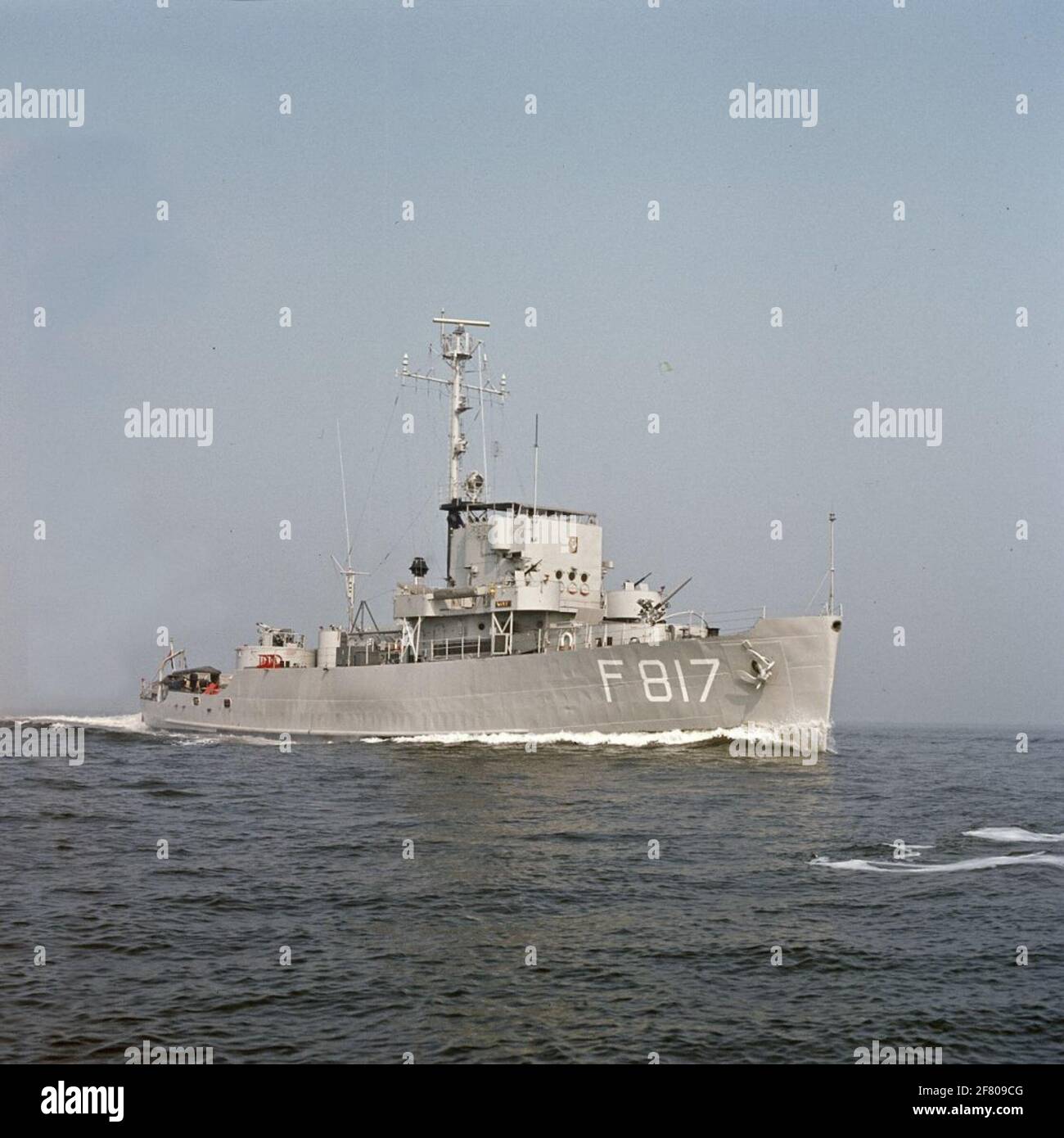 The predator class frigate hr.ms. Wolf (ex-US PCE 1607, 1954-1984 Stock ...