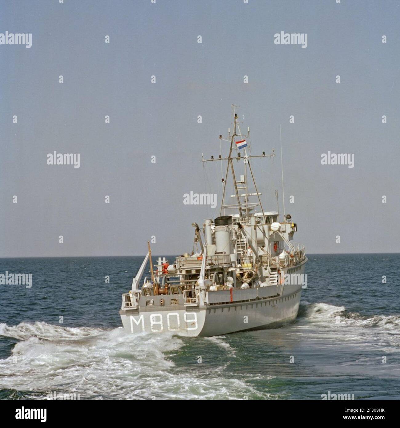 The coastal mine sweeper Hr.Ms. Naaldwijk (1955-1994 Stock Photo - Alamy
